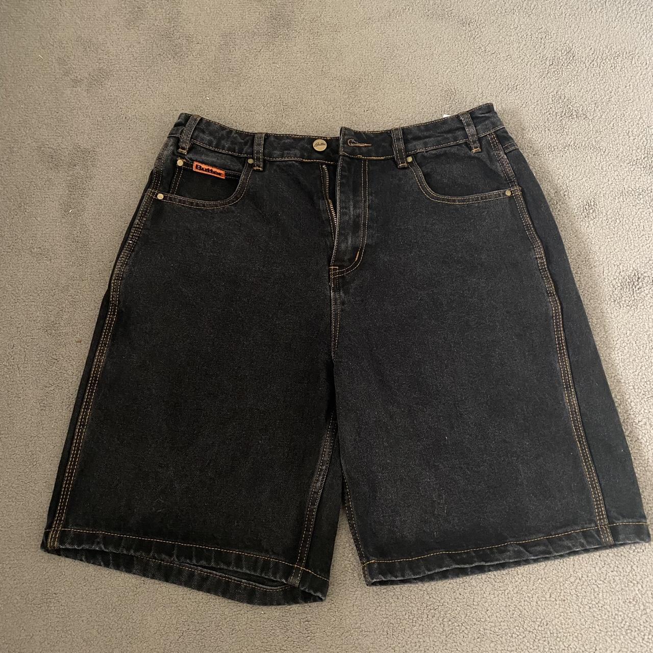 black butter goods jorts🤙 open to offers -butter... | Depop