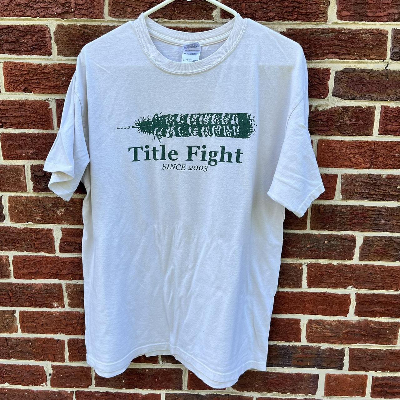 Title Fight BEAN rip from 2011 Size large Worn and... - Depop