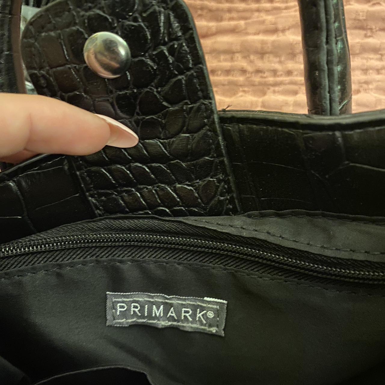 primark mini bag crocodile print xx - Depop