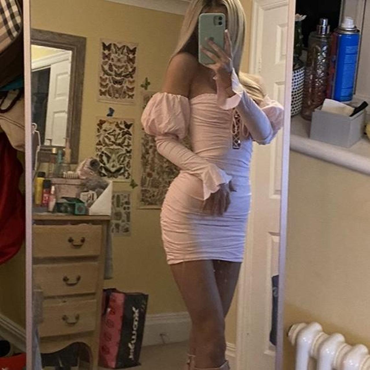 super pretty princess dress vibes puff sleeve baby... - Depop