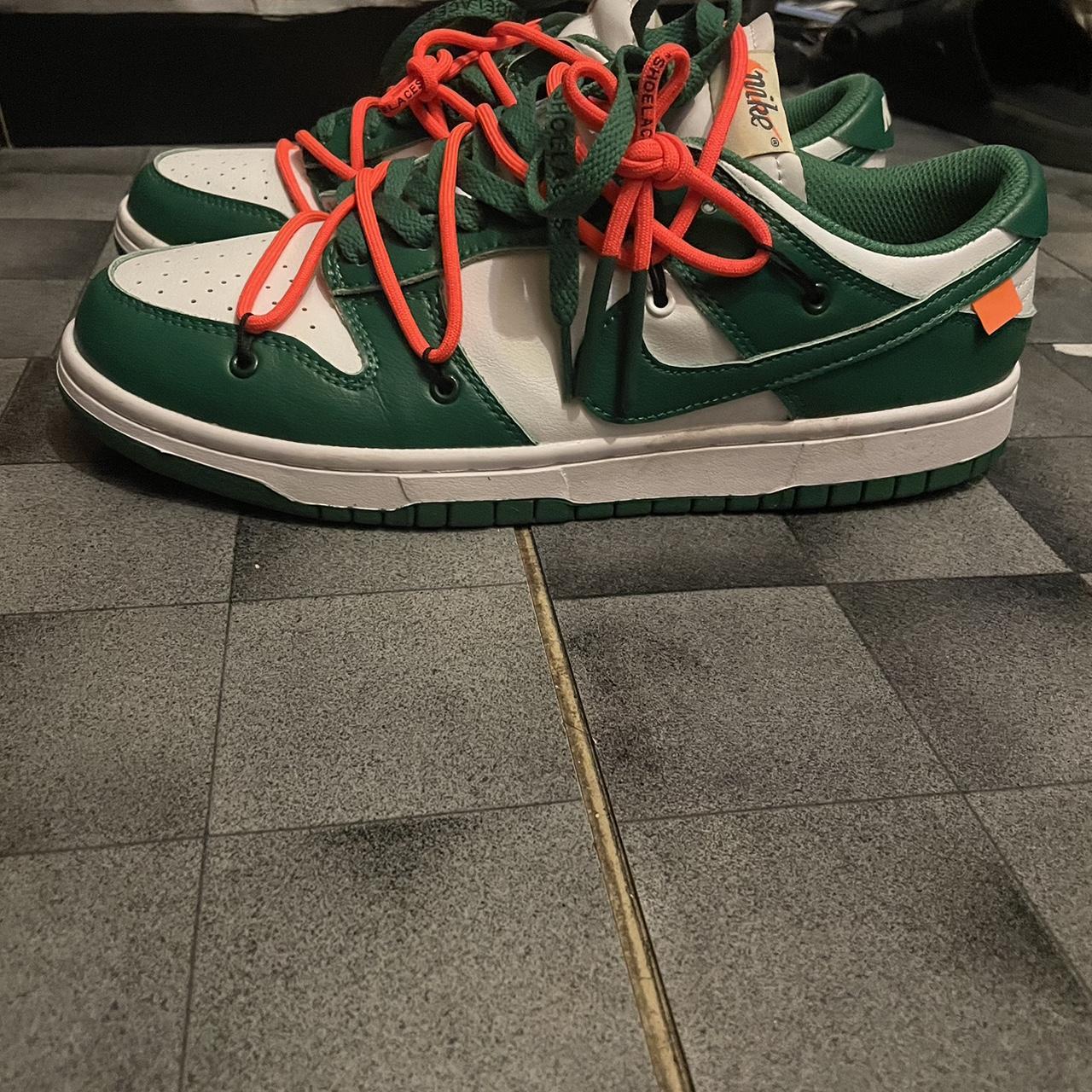 Nike off-white dunks Only worn 1 time Open to... - Depop