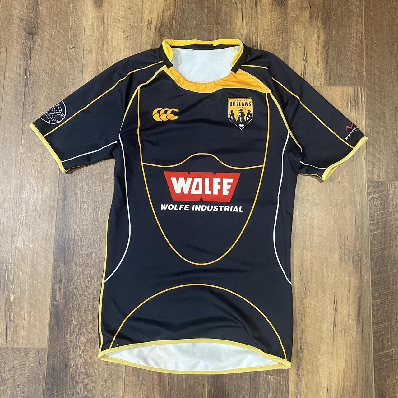Retro Nashville Outlaws rugby jersey - L fit (can... - Depop