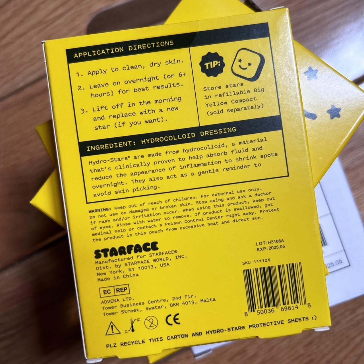 hydro-stars® + big yellow - 3 units in a box.... - Depop