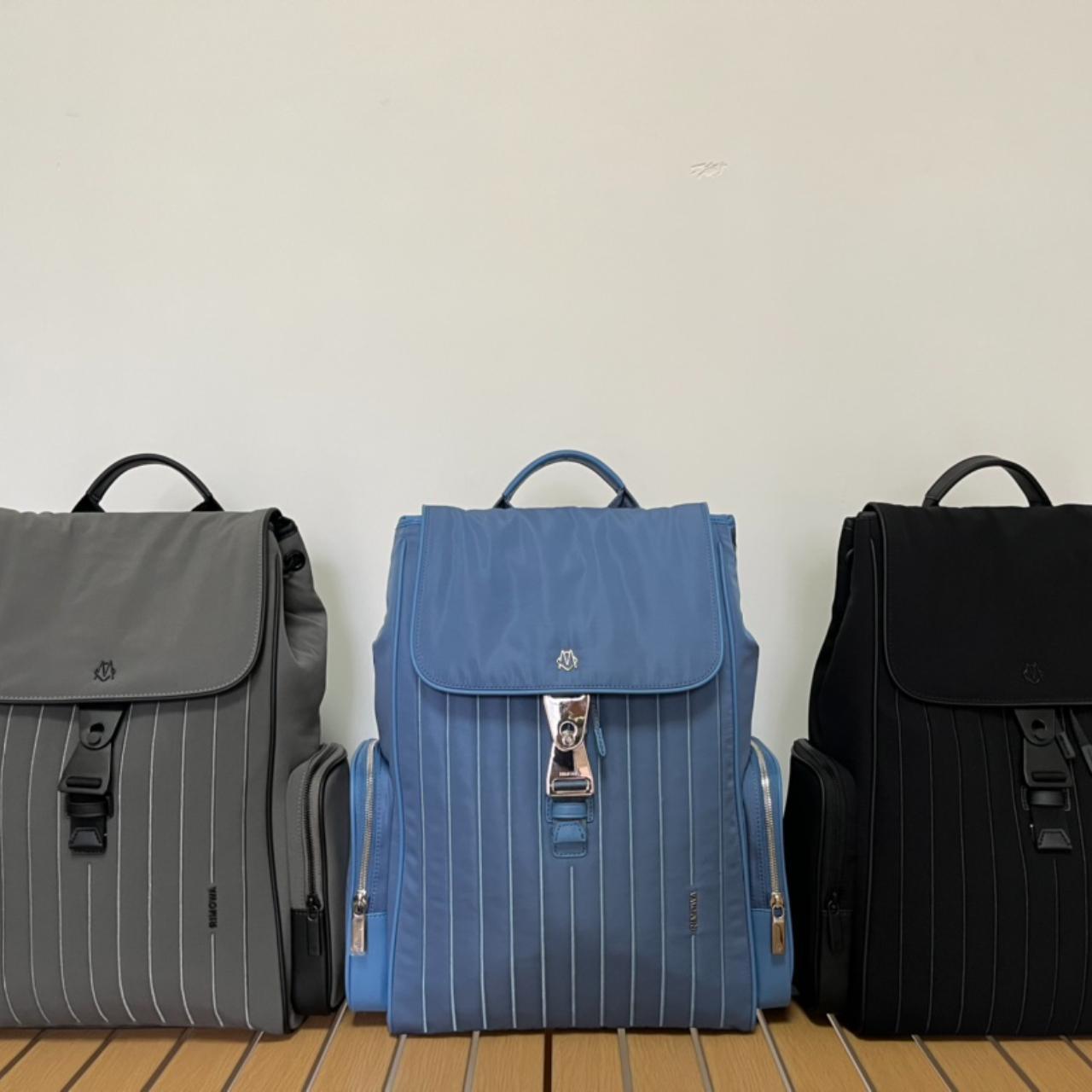 Rimowa Backpacks Black/Gray/Blue #Rimowa #Backpacks - Depop