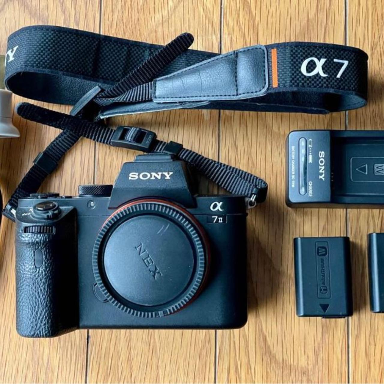 Sony alpha mark ii in excellent conditions . - Depop