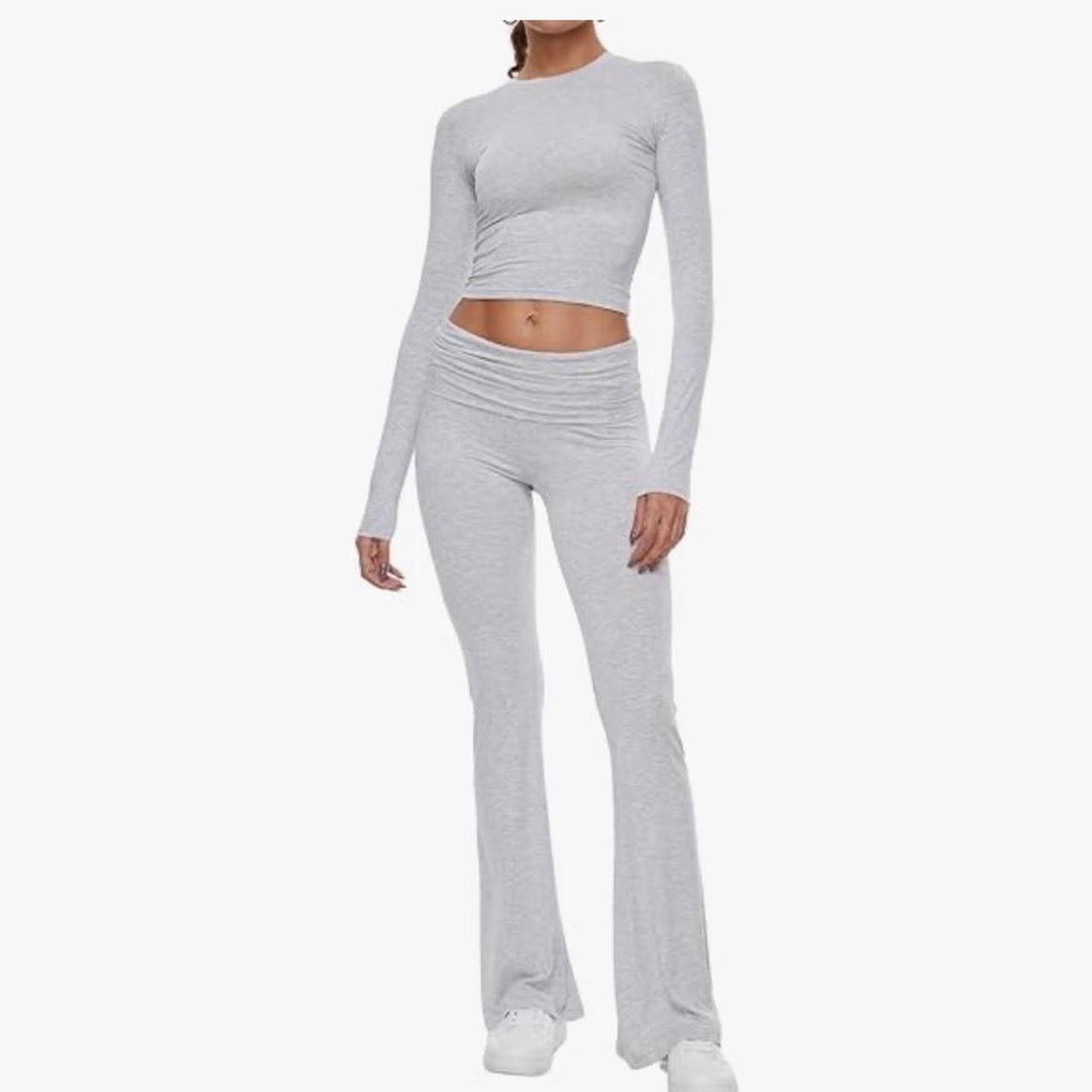 grey skims dupe set never worn Size L #skims #set | Depop