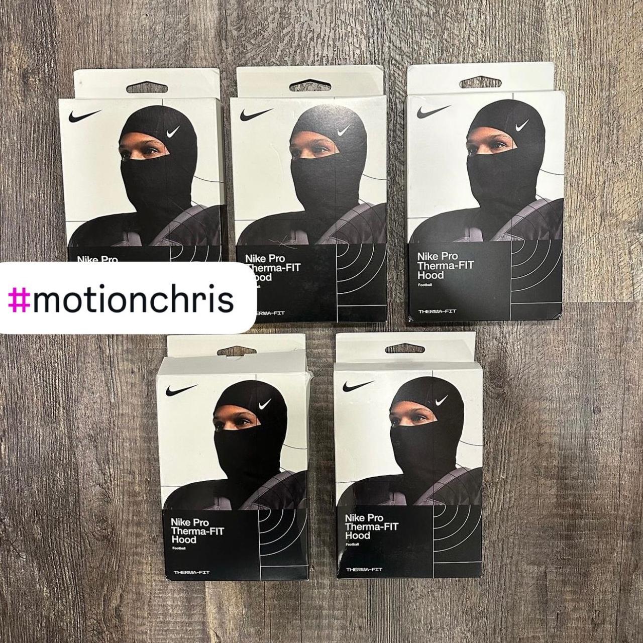 nike ski mask (picture of my hand + floor to show... - Depop