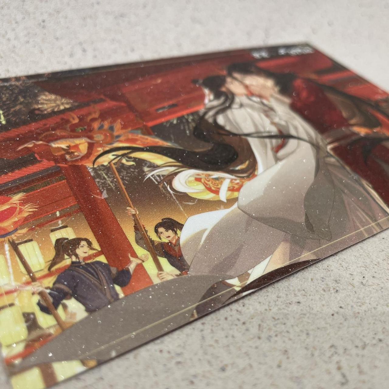 TGCF Heaven Official’s Blessing Sparkling Postcard... | Depop