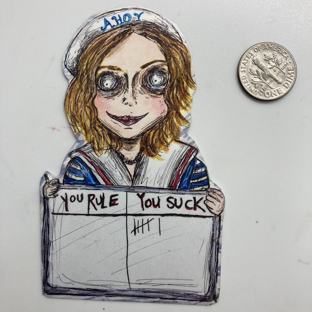 Stranger Things Robin Buckley You Rule You Suck... - Depop