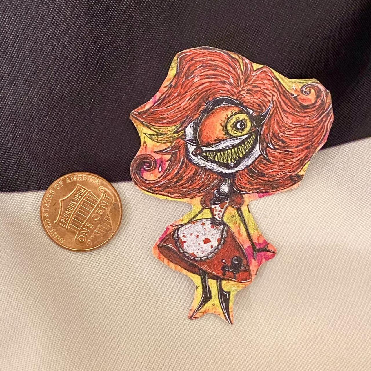 Hazbin Hotel Nifty sticker ⚠️all stickers and... - Depop