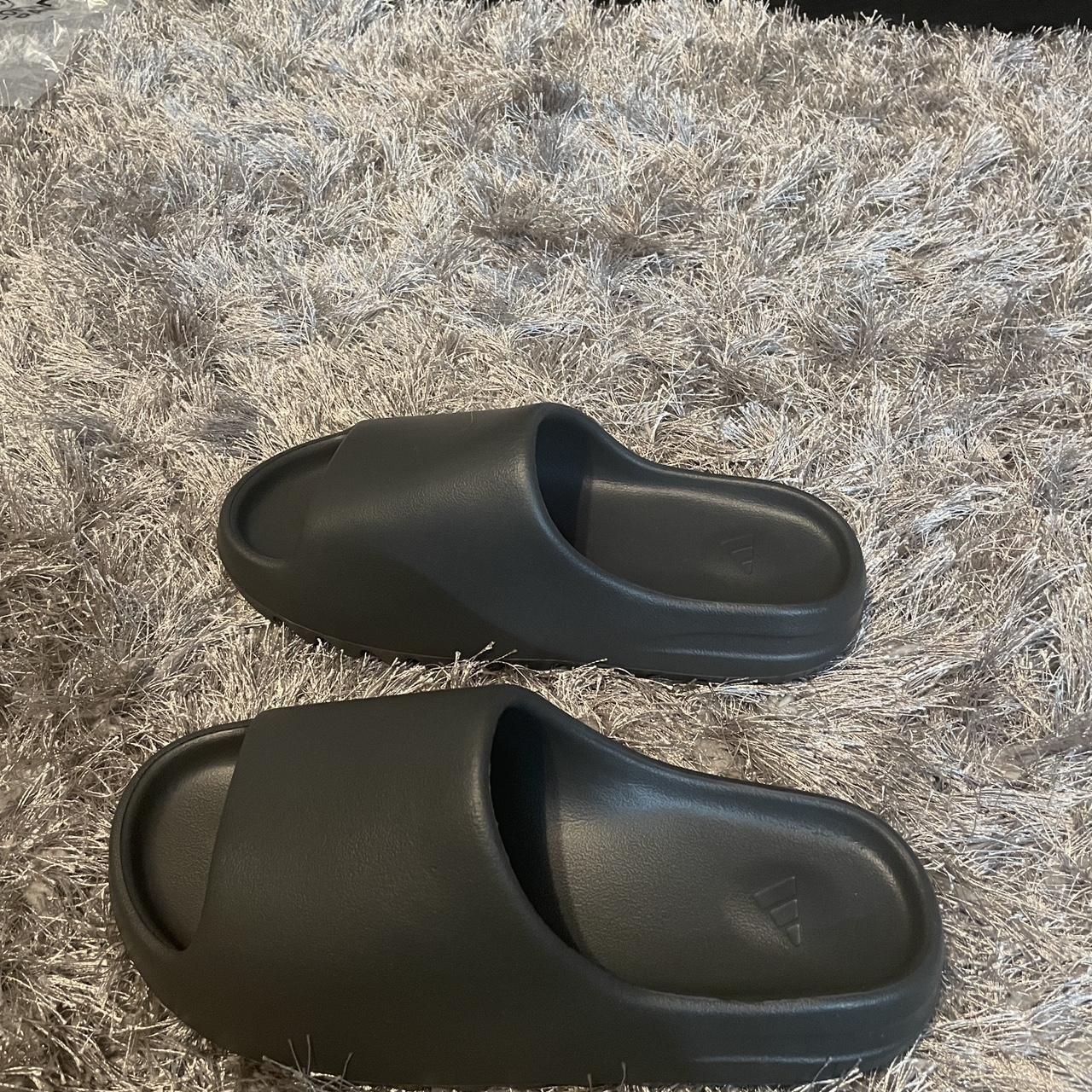 Adidas Yeezy onyx slides size 9 ,and 12 no box can... - Depop