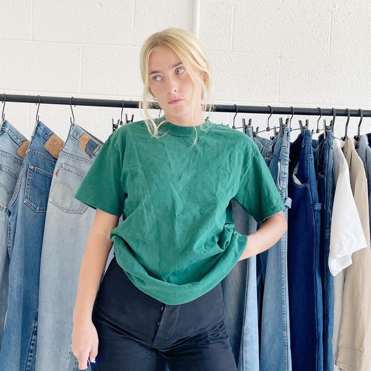 Vintage Oneita t shirt Single stitch USA made Size... - Depop