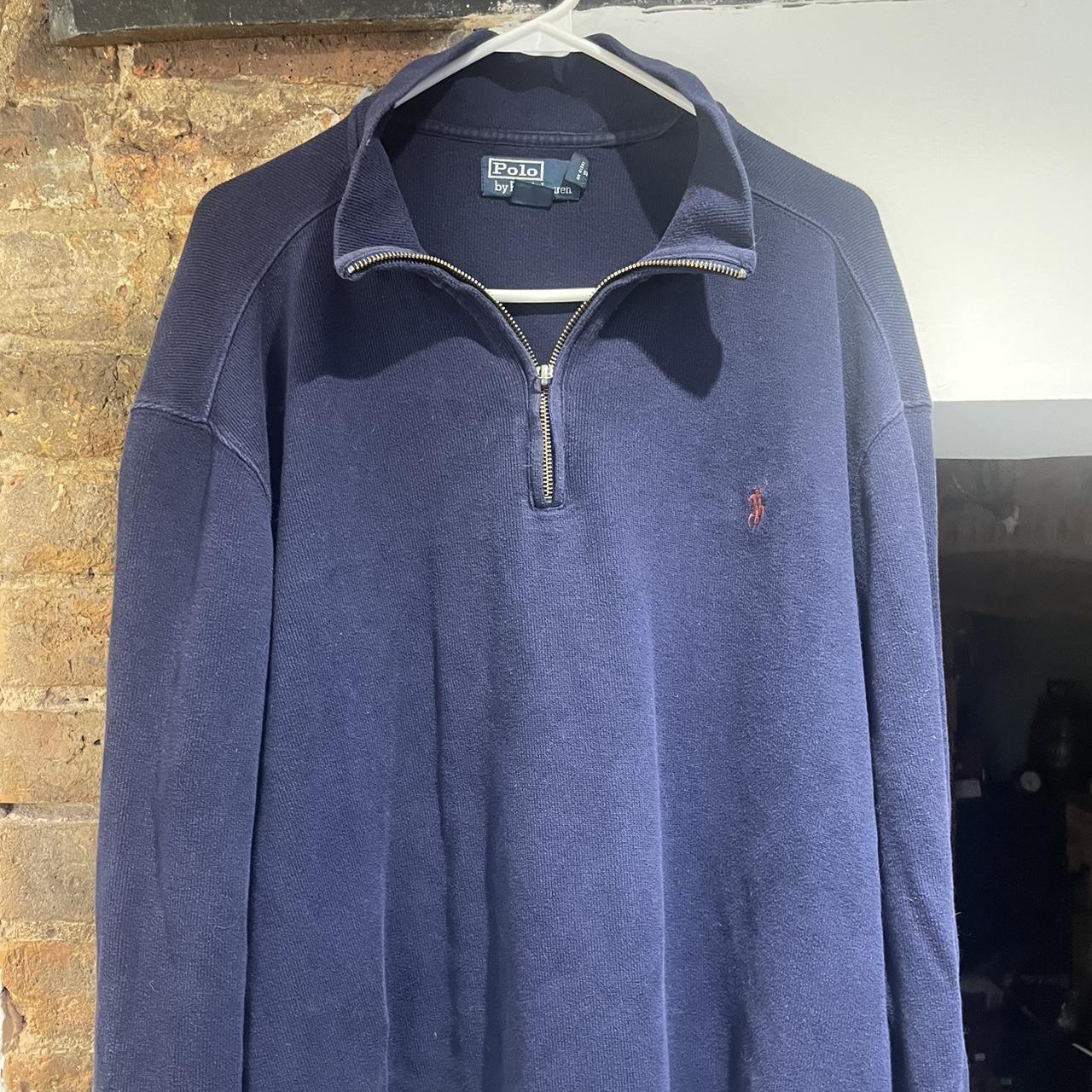 XXL Ralph Lauren jumper hood condition - Depop