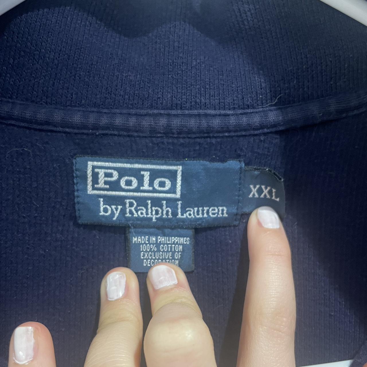 XXL Ralph Lauren jumper hood condition - Depop