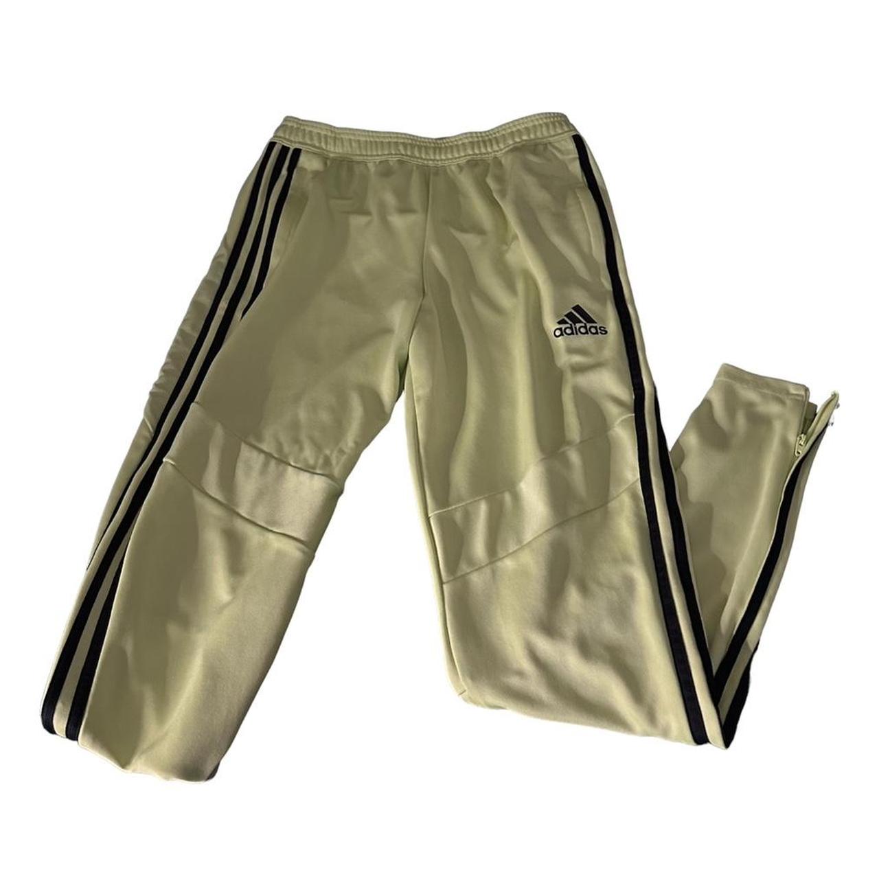 adidas sweatpants with leg zippers #adidas #sweatpants - Depop
