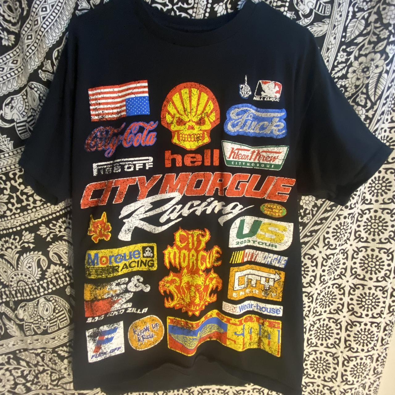 2023 GREYDAY MERCH : CITY MOURGE RACING TEE ( only... - Depop