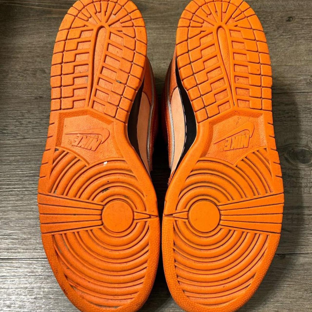 Orange lobster dunks men’s size 9 - Depop