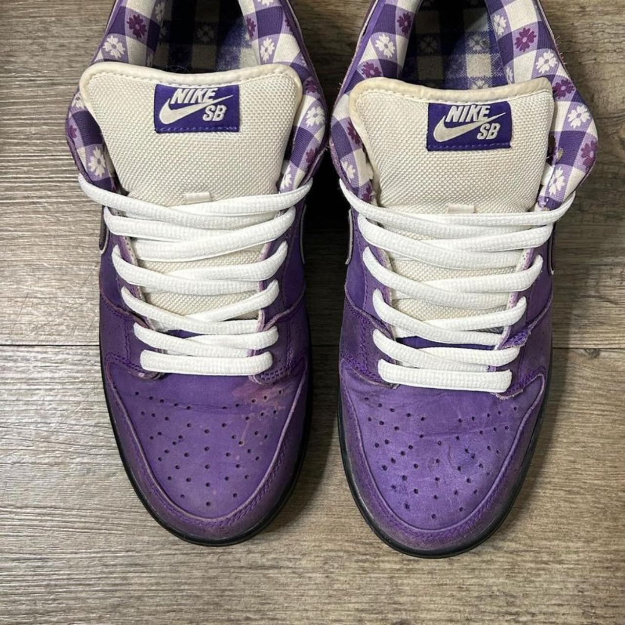 Purple lobster dunks size 11 - Depop