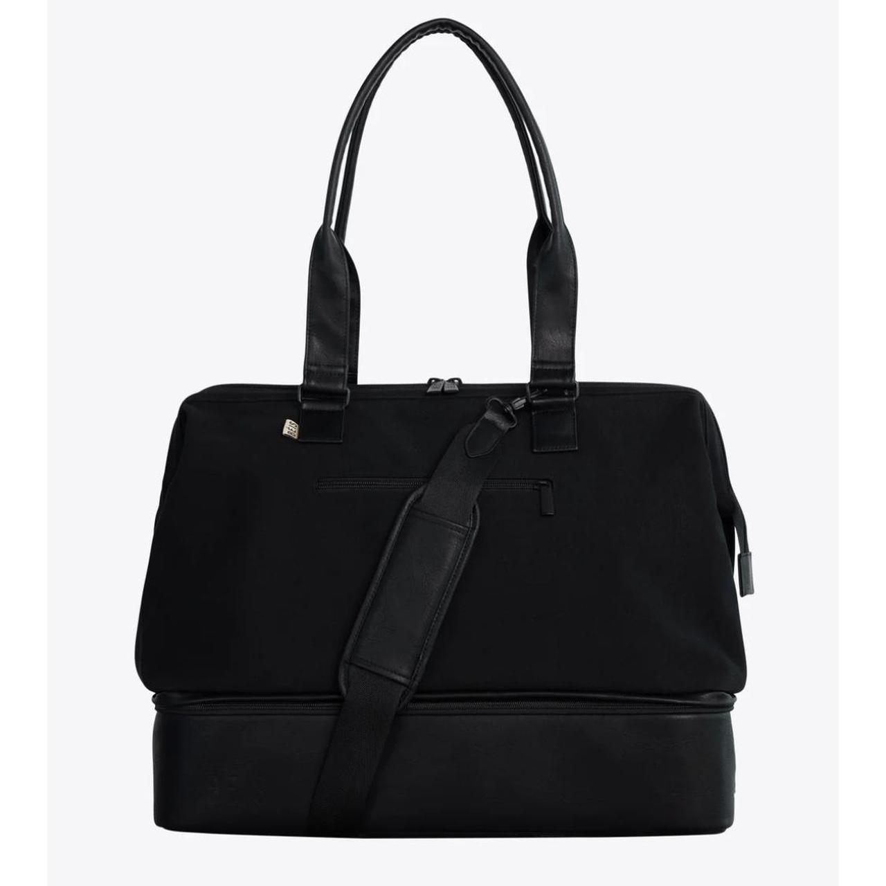 Beis Weekender bag in Black. Used but great... - Depop
