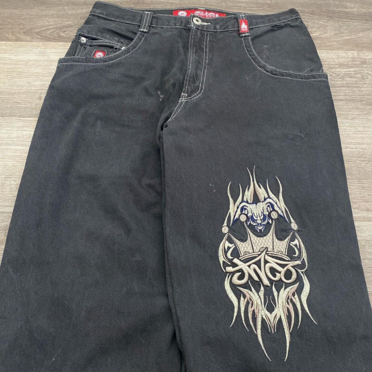 Jnco Jeans Tribals SnakeBite Y2k 90s Vintage Skater... - Depop