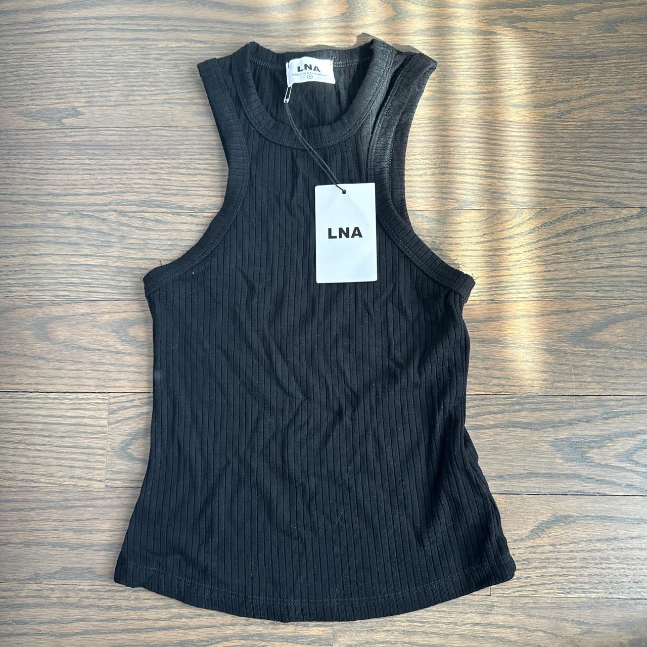 LNA black halter top brand new with tags | Depop