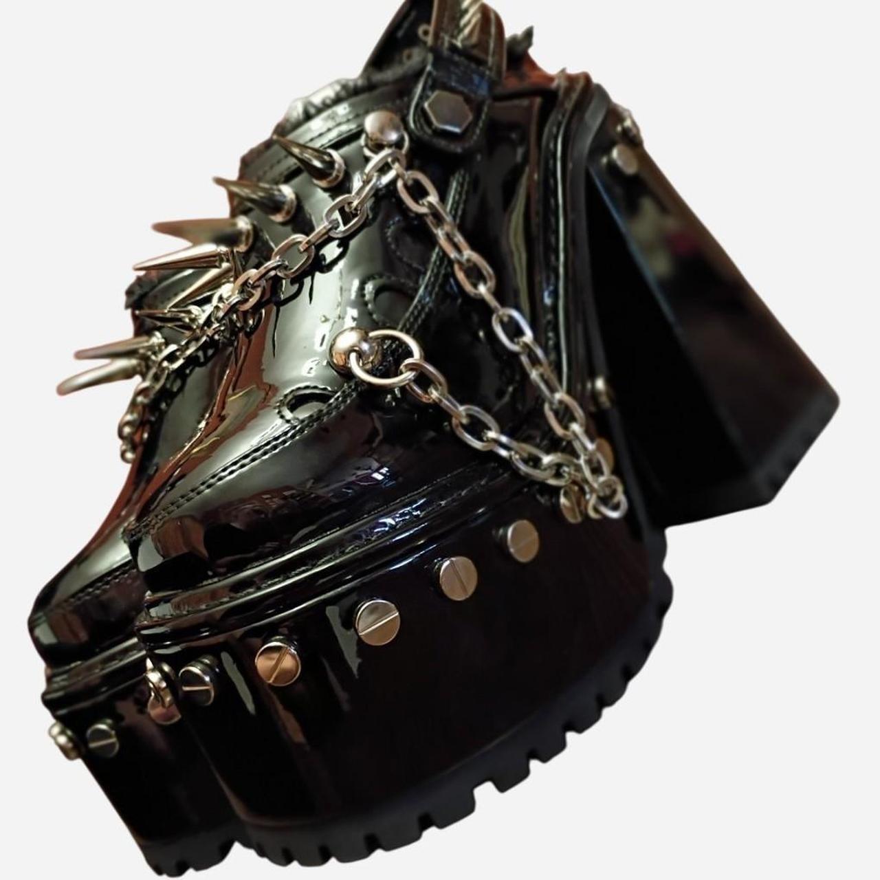 DOLLS KILL WIDOW Righteous Rebel Platform Mules... | Depop