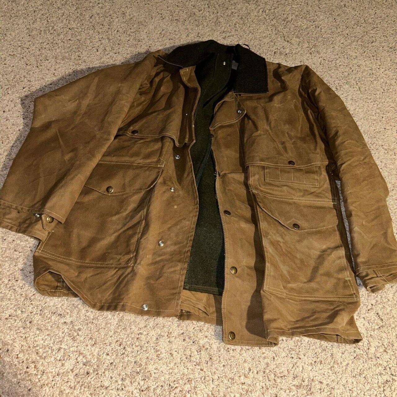 Vintage 1990s Filson Garment Hunting Shooting Wax... - Depop