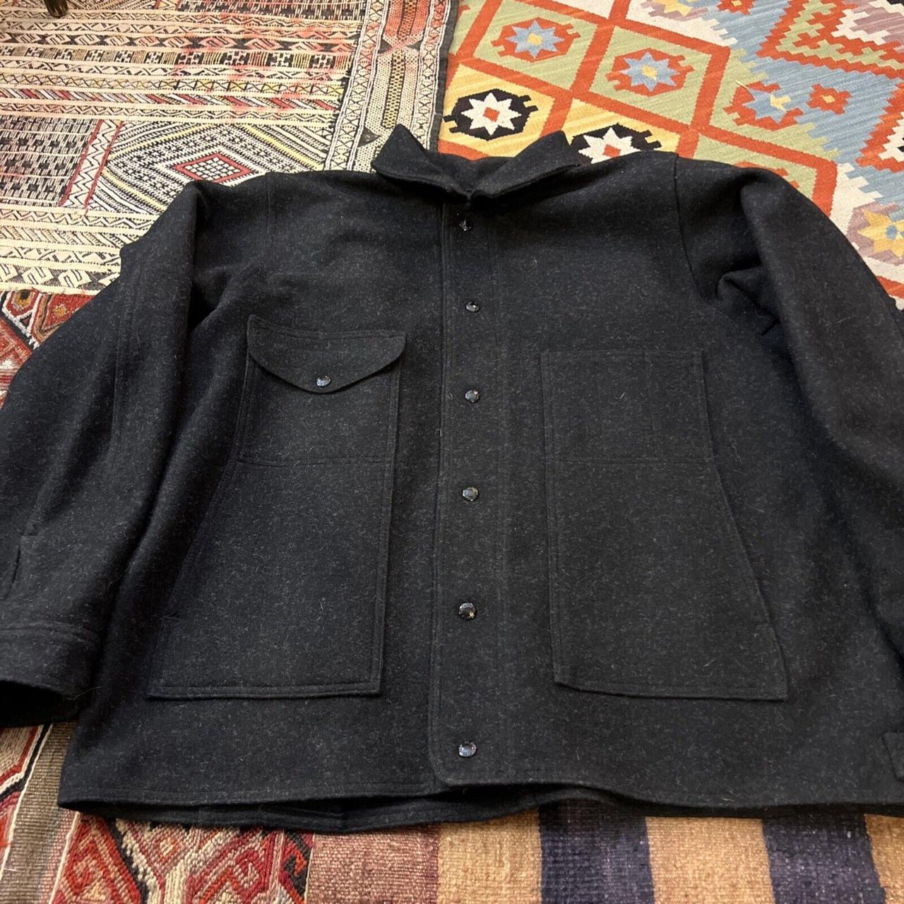 Vintage Filson Style 82 Mackinaw Wool Ike Hunting... - Depop