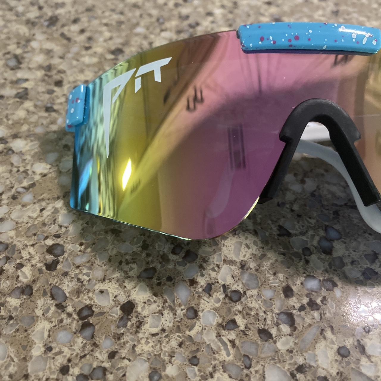 Pit vipers blue with accessories - Depop