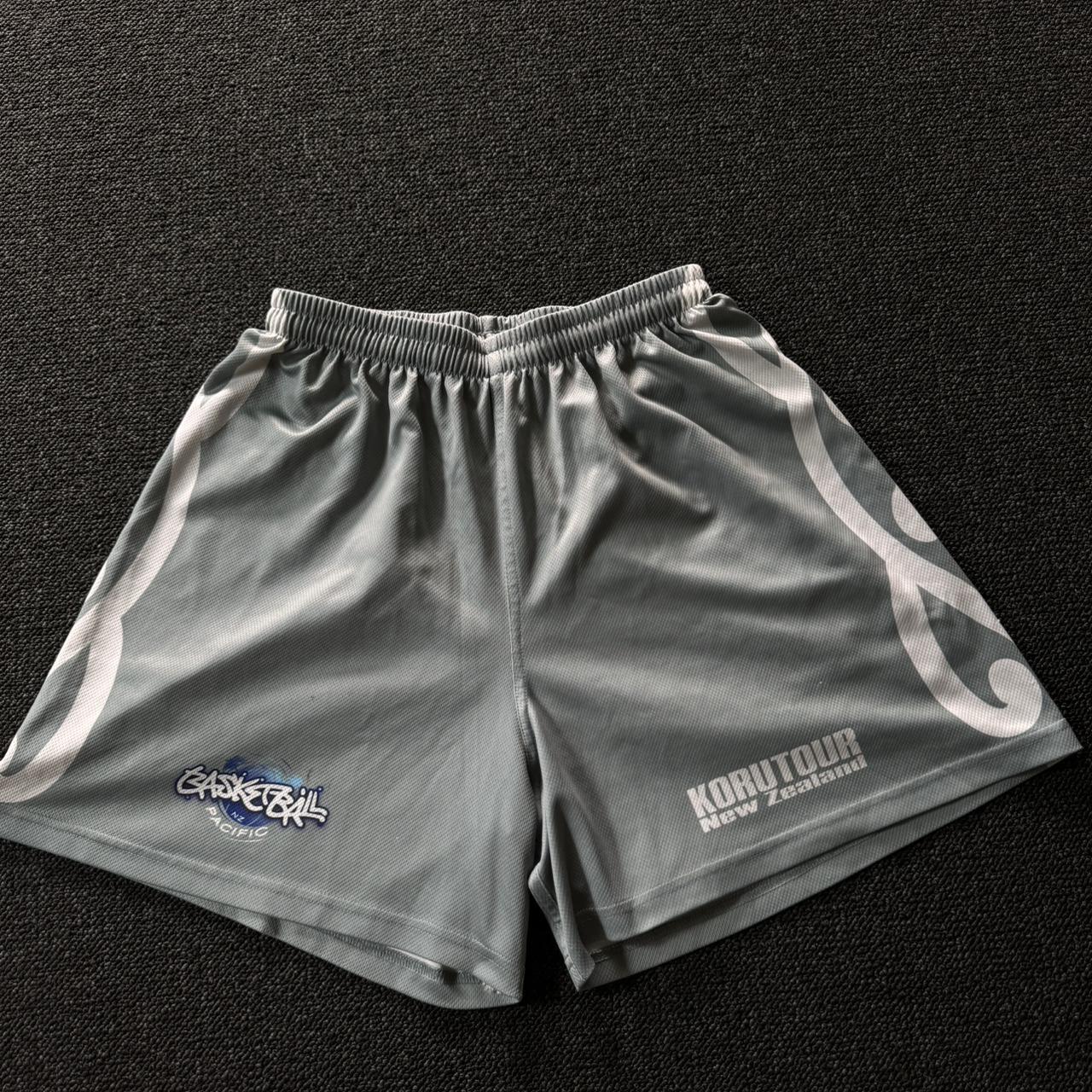 Koru basketball tour shorts - size L but fits like a... - Depop