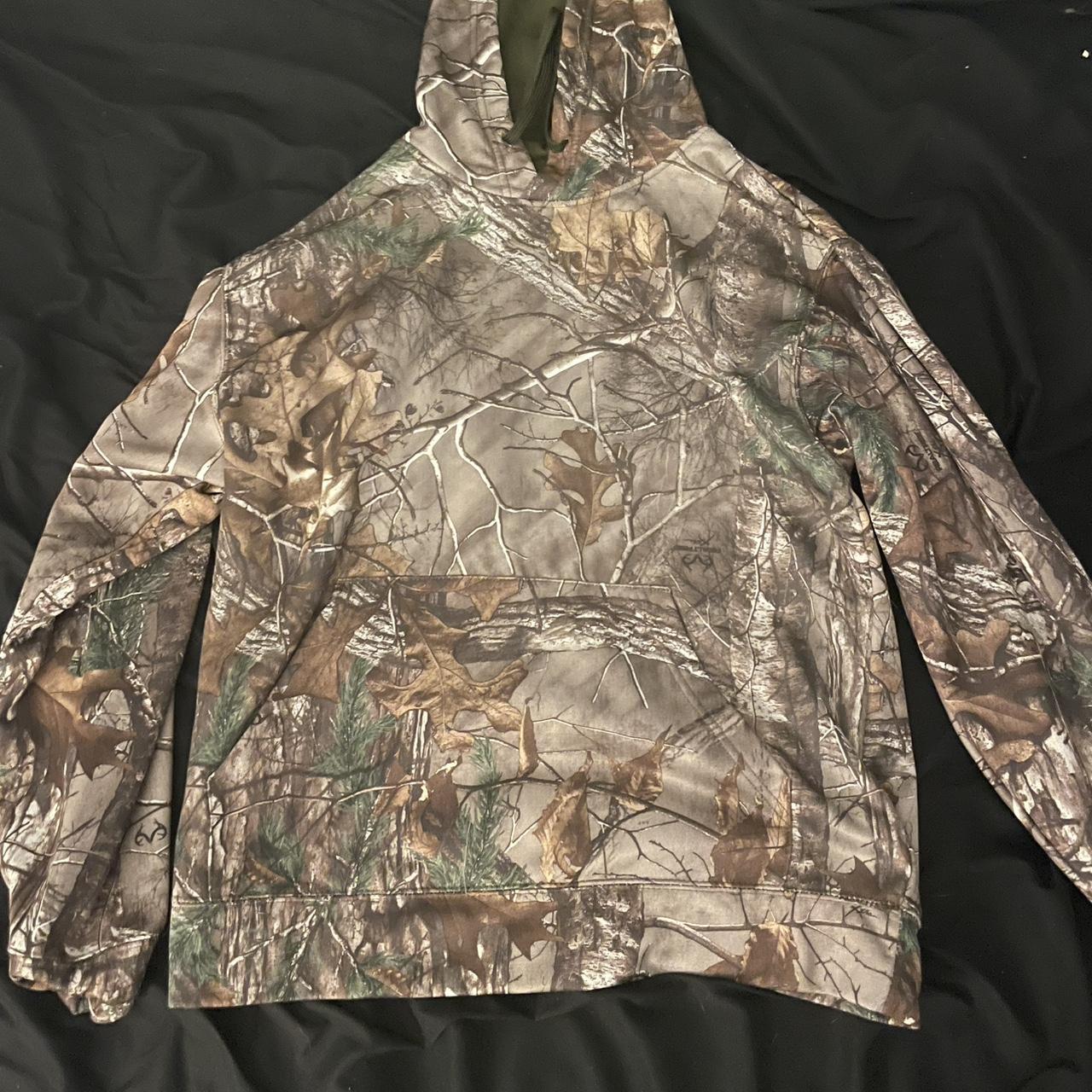 Large Real tree camo hoodie - Depop