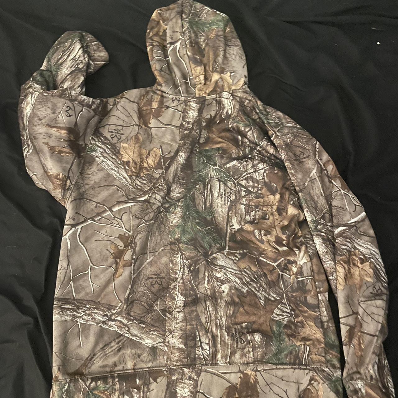 Large Real tree camo hoodie - Depop