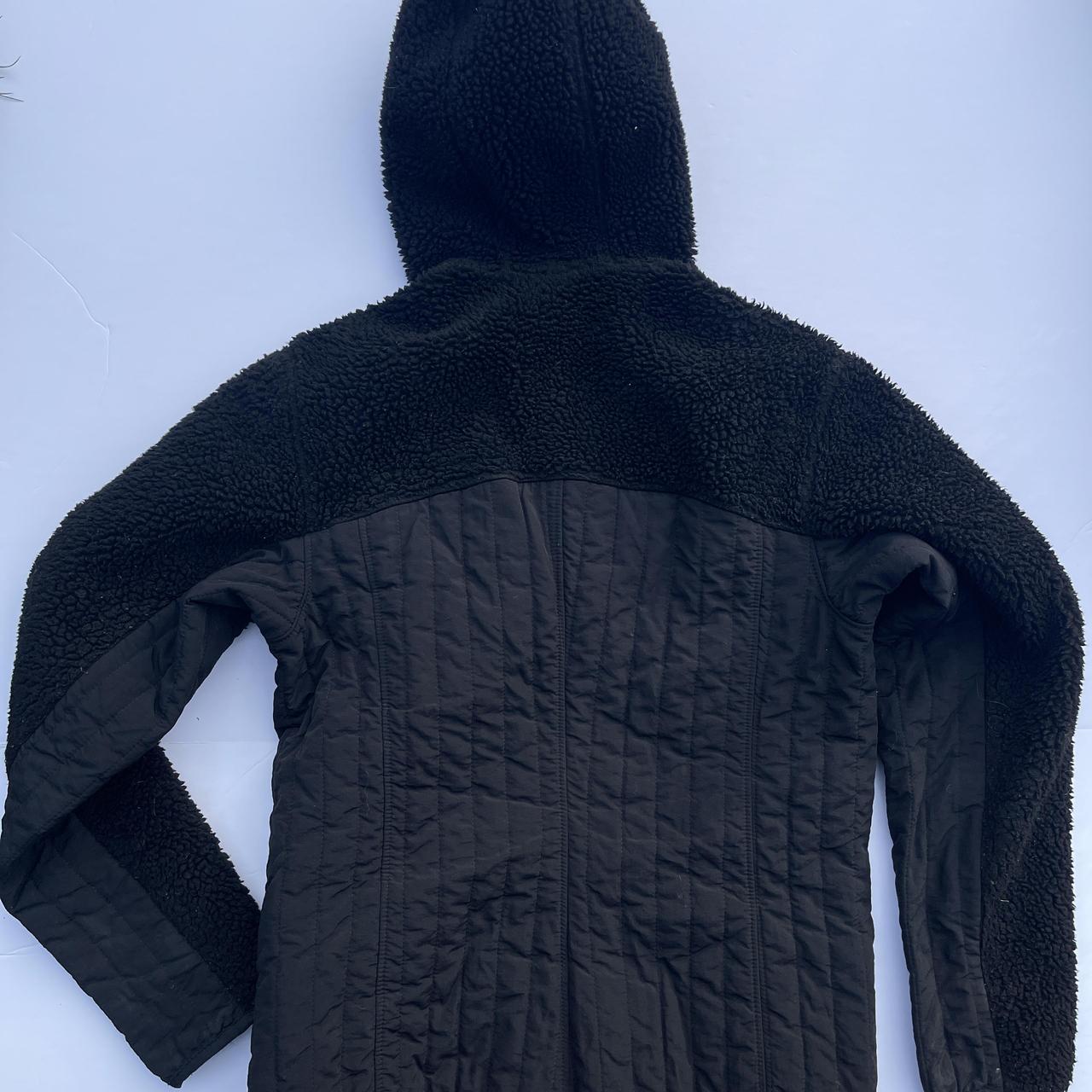 Black Patagonia Synchilla fleece hoodie... | Depop