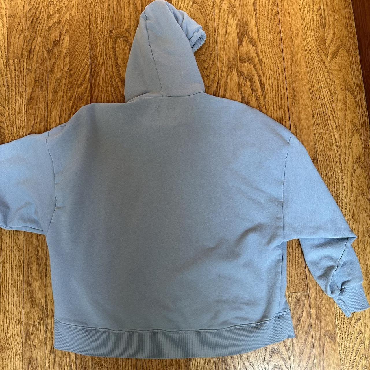 Small light blue american eagle hoodie - Depop