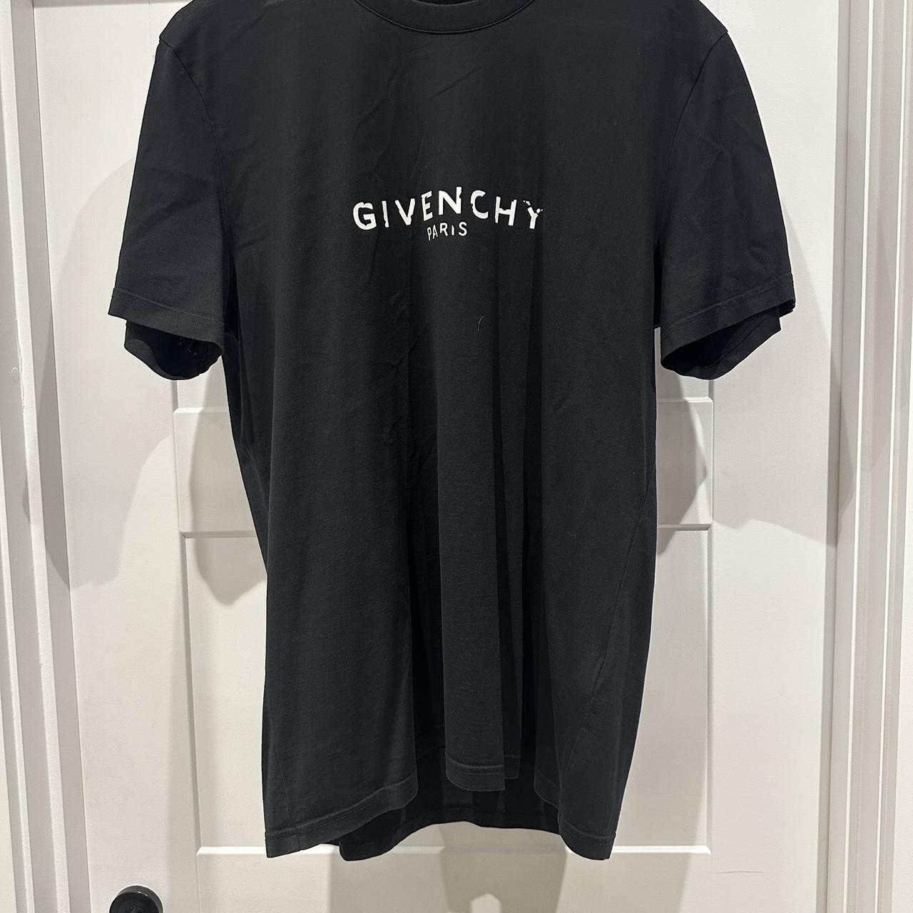 Givenchy logo T-shirt, authentic, size L - Depop