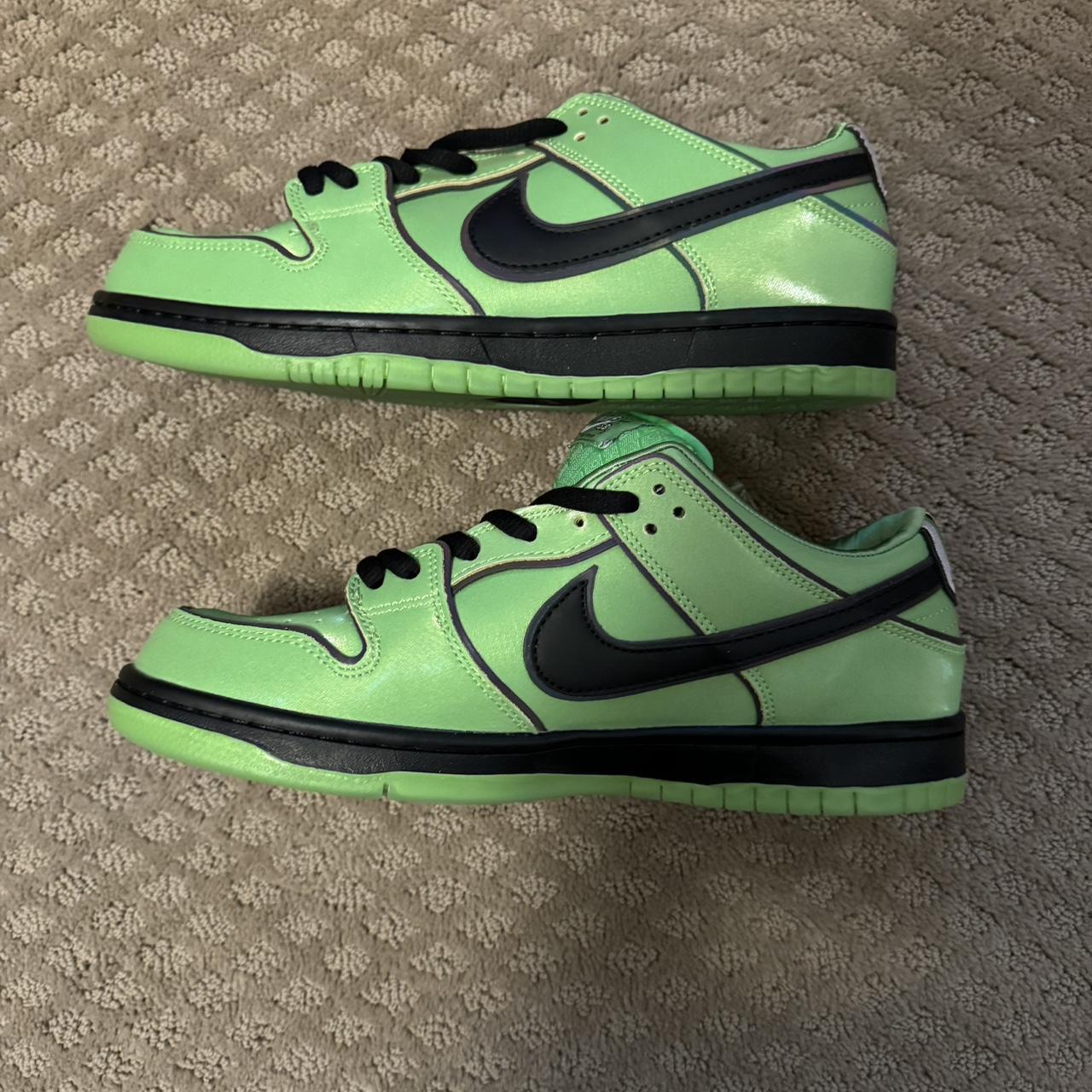 Nike sb dunks x power puff girl size 11 they are... - Depop