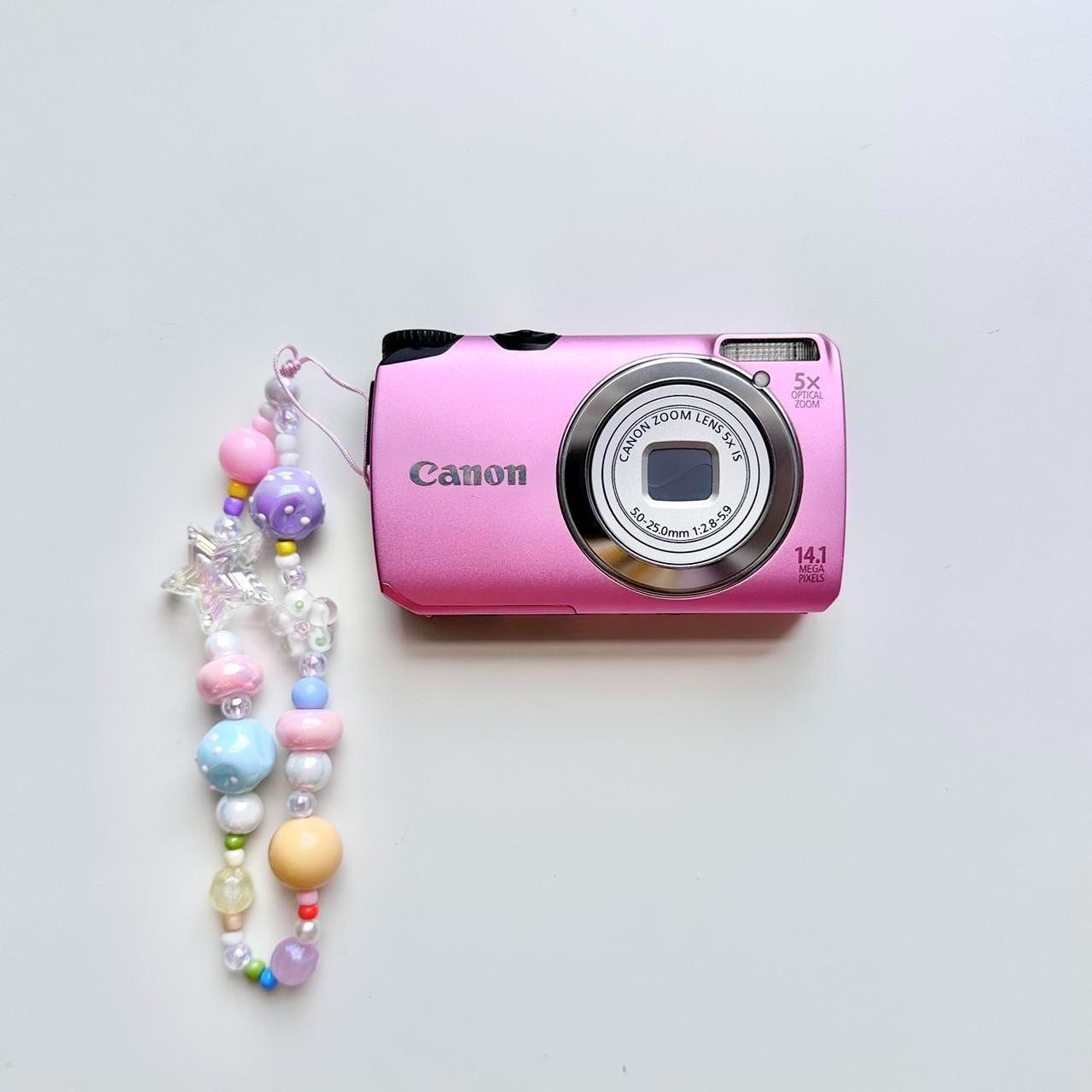 CANON PowerShot A3200 IS Pastel Pink digital camera... - Depop