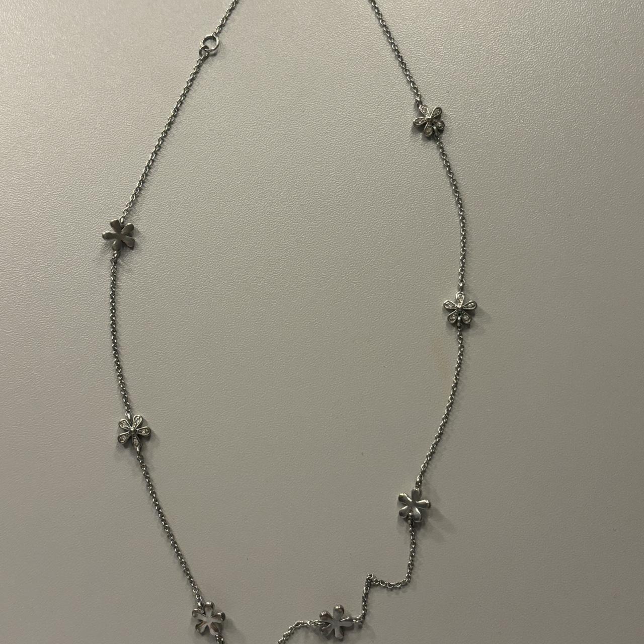 Authentic Vintage Ralph Lauren Silver necklace - Depop