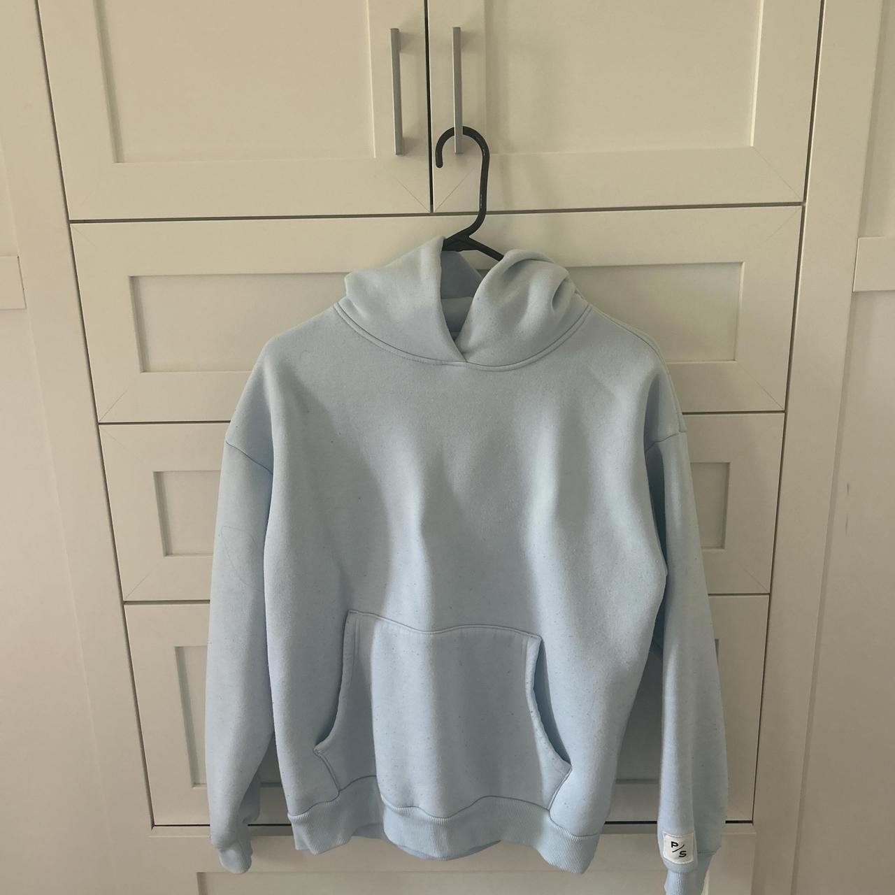 pacsun light blue comfy hoodie - Depop