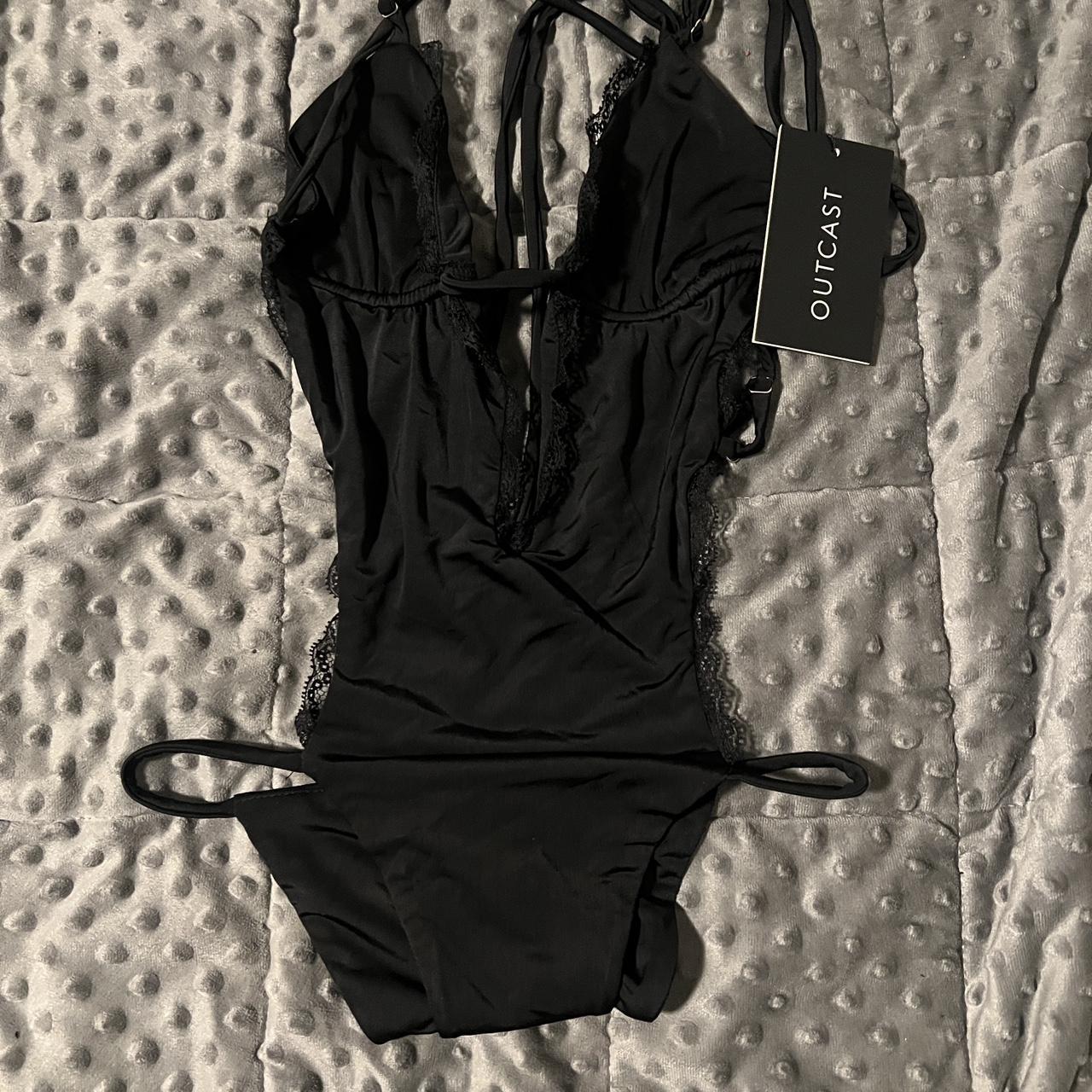 Supper sexy adjustable, bodysuit never worn from... - Depop