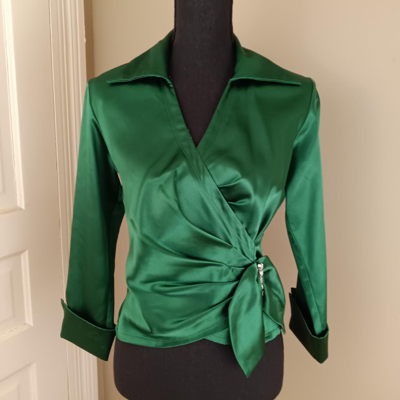 Gorgeous vintage JR Nites emerald green going out... - Depop