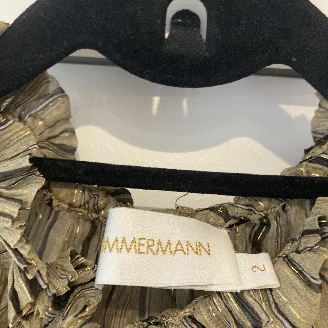 Zimmerman size 2 sheer blouse - Depop