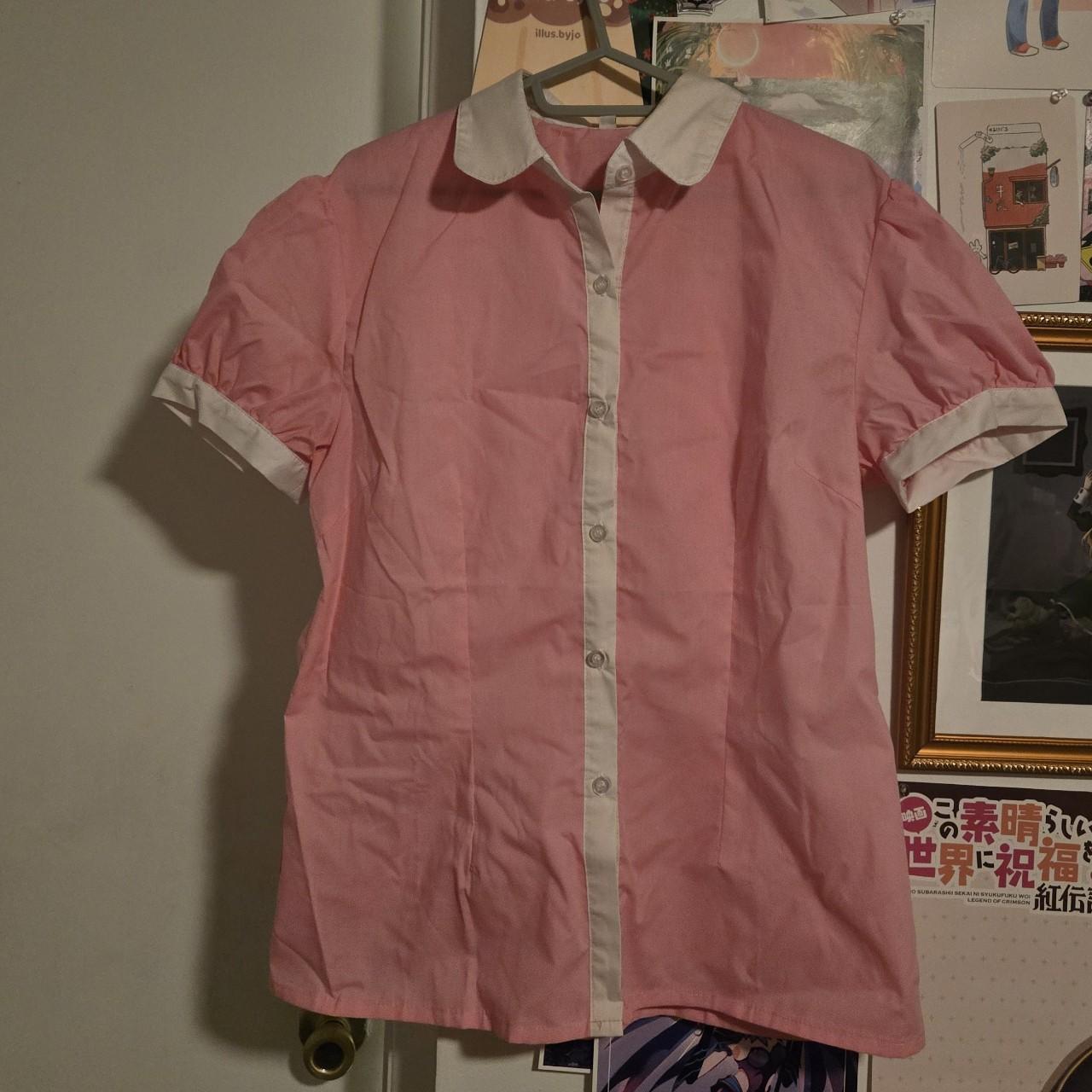 mikan cosplay blouse from danganronpa v3 not... - Depop