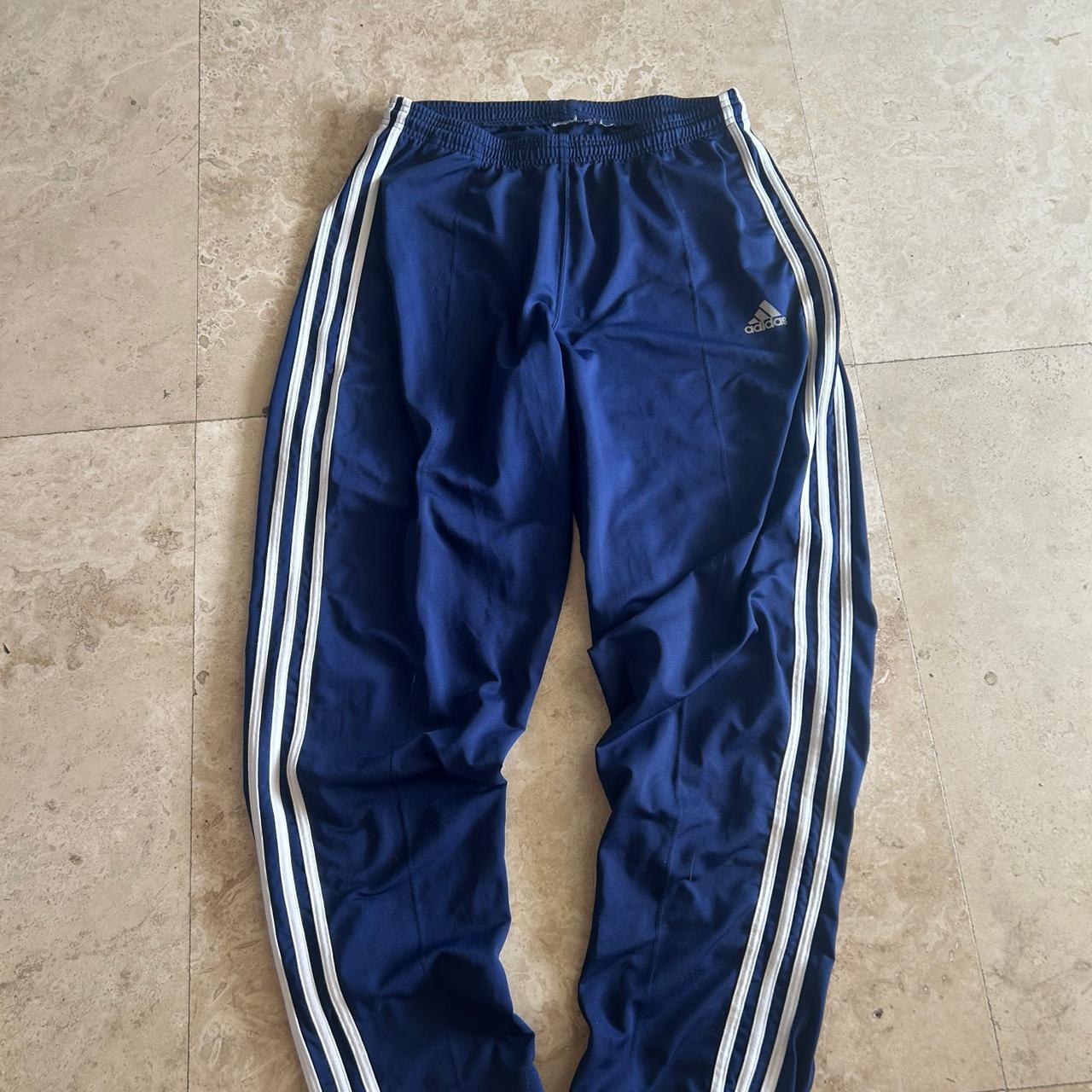 Vintage Adidas Track Pants with adjustable zippers.... | Depop