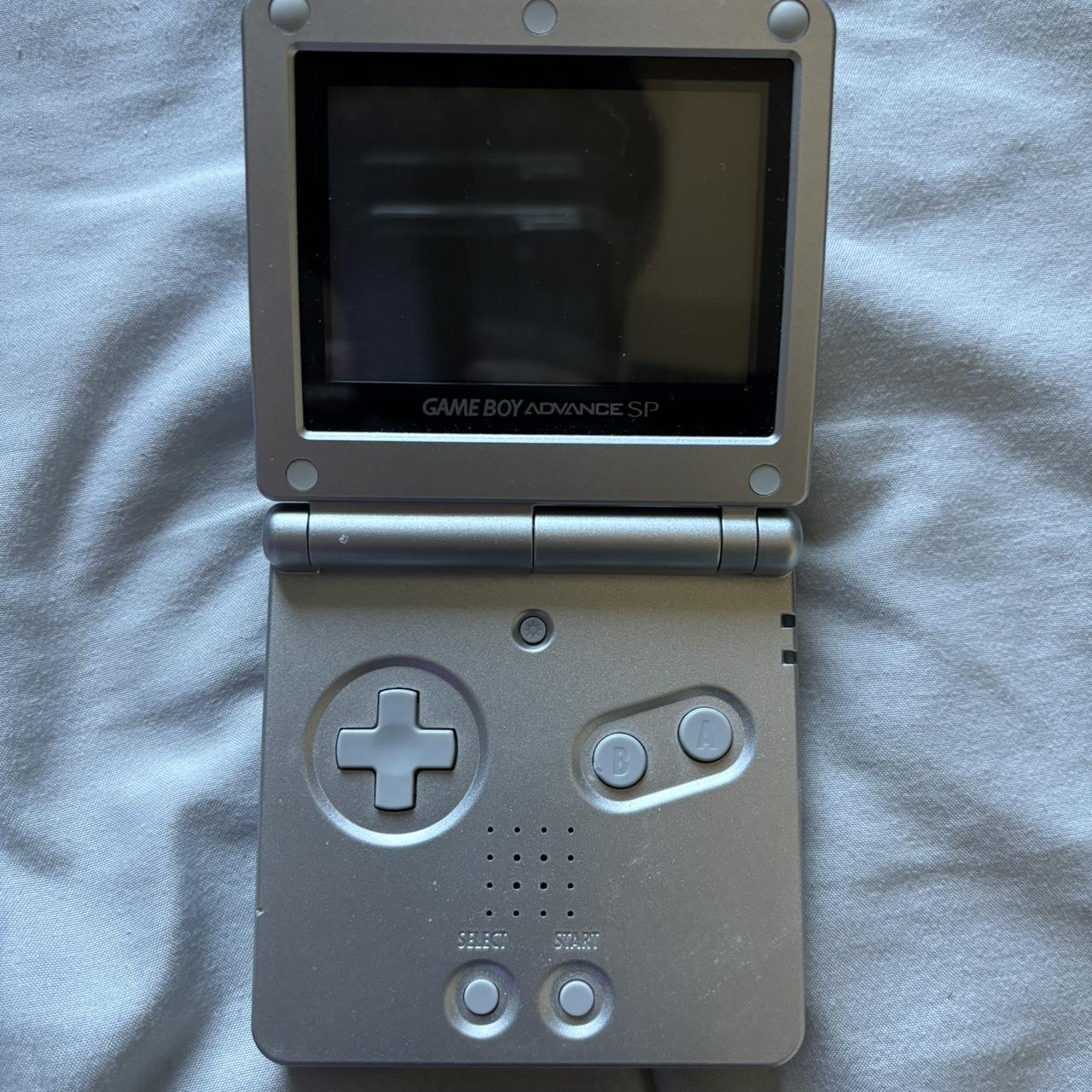 Gameboy advanced sp with Mario cart game... - Depop