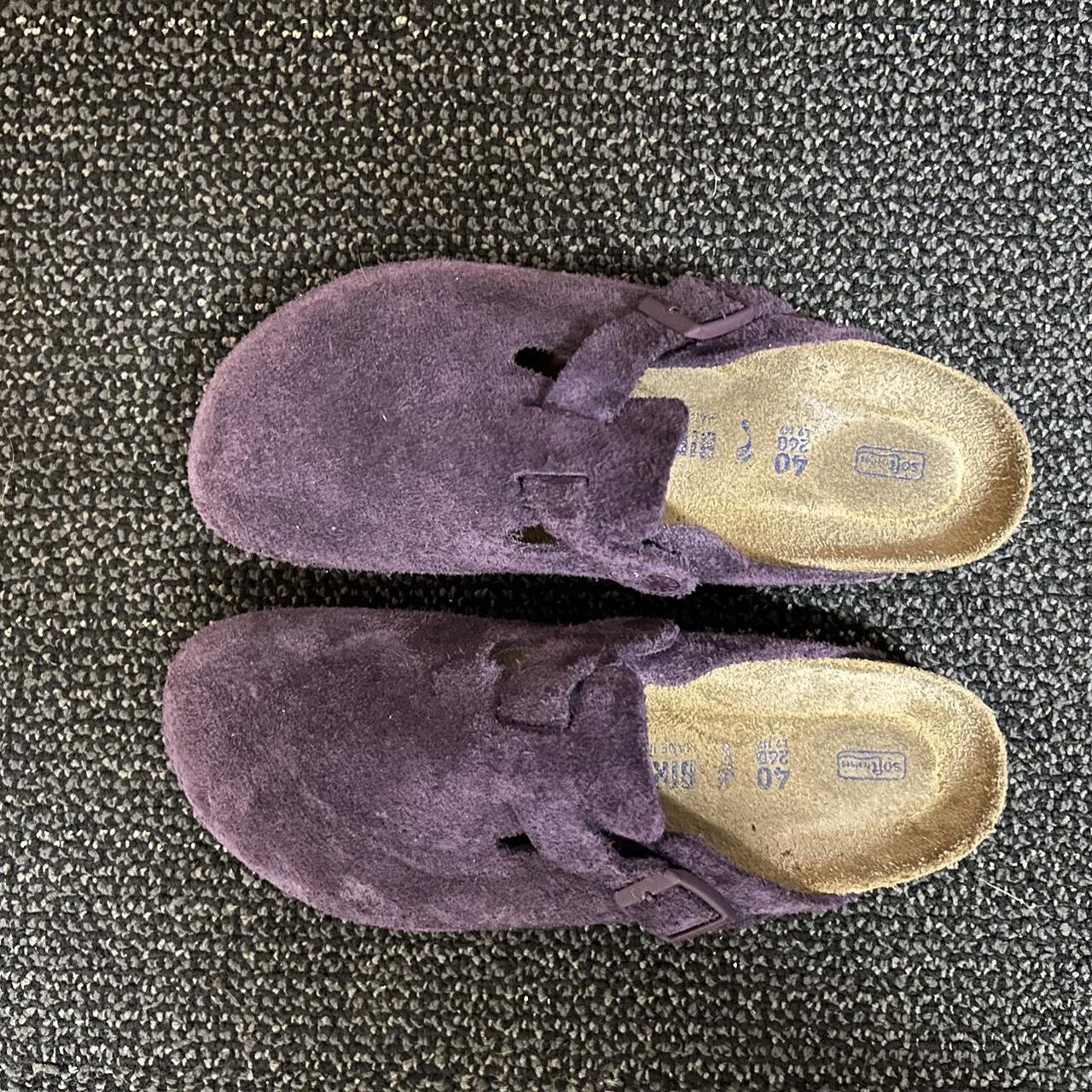Purple, Birkenstock Winter collection Fits thin... - Depop