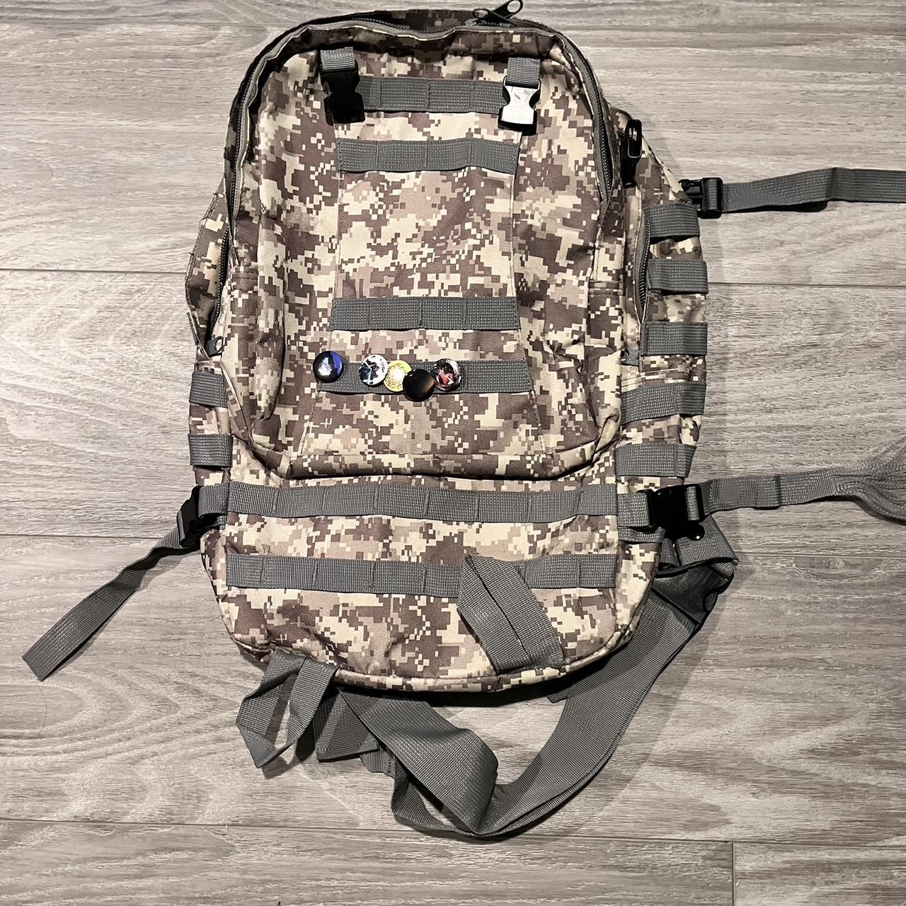 Military backpack It’s big asf - Depop