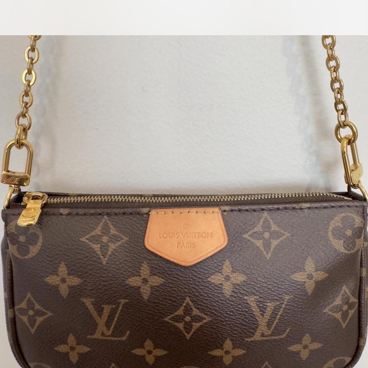 Louis Vuitton small pouch bag Fits a phone and... - Depop