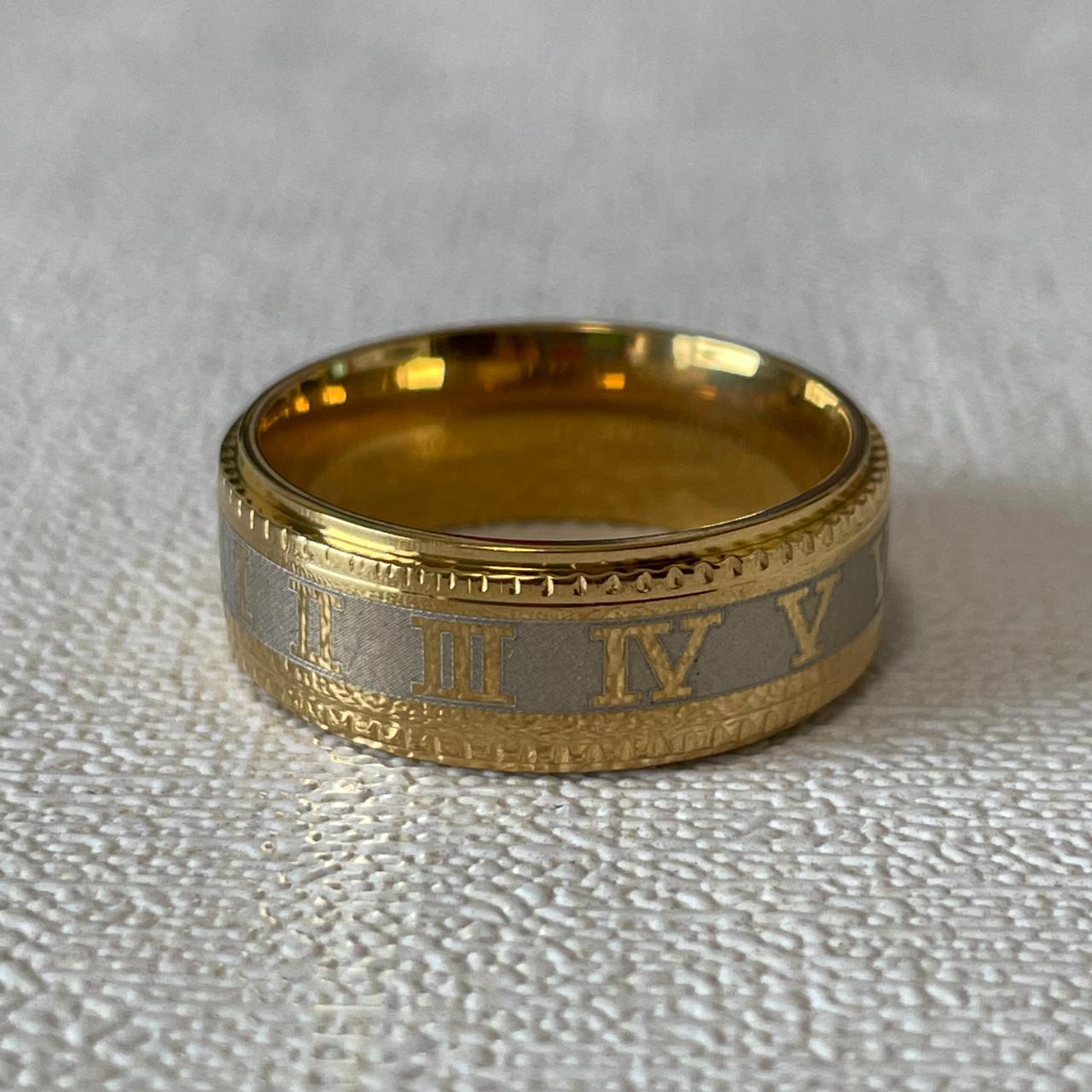 Stylish Stainless Steel Metal Ring for men and... - Depop