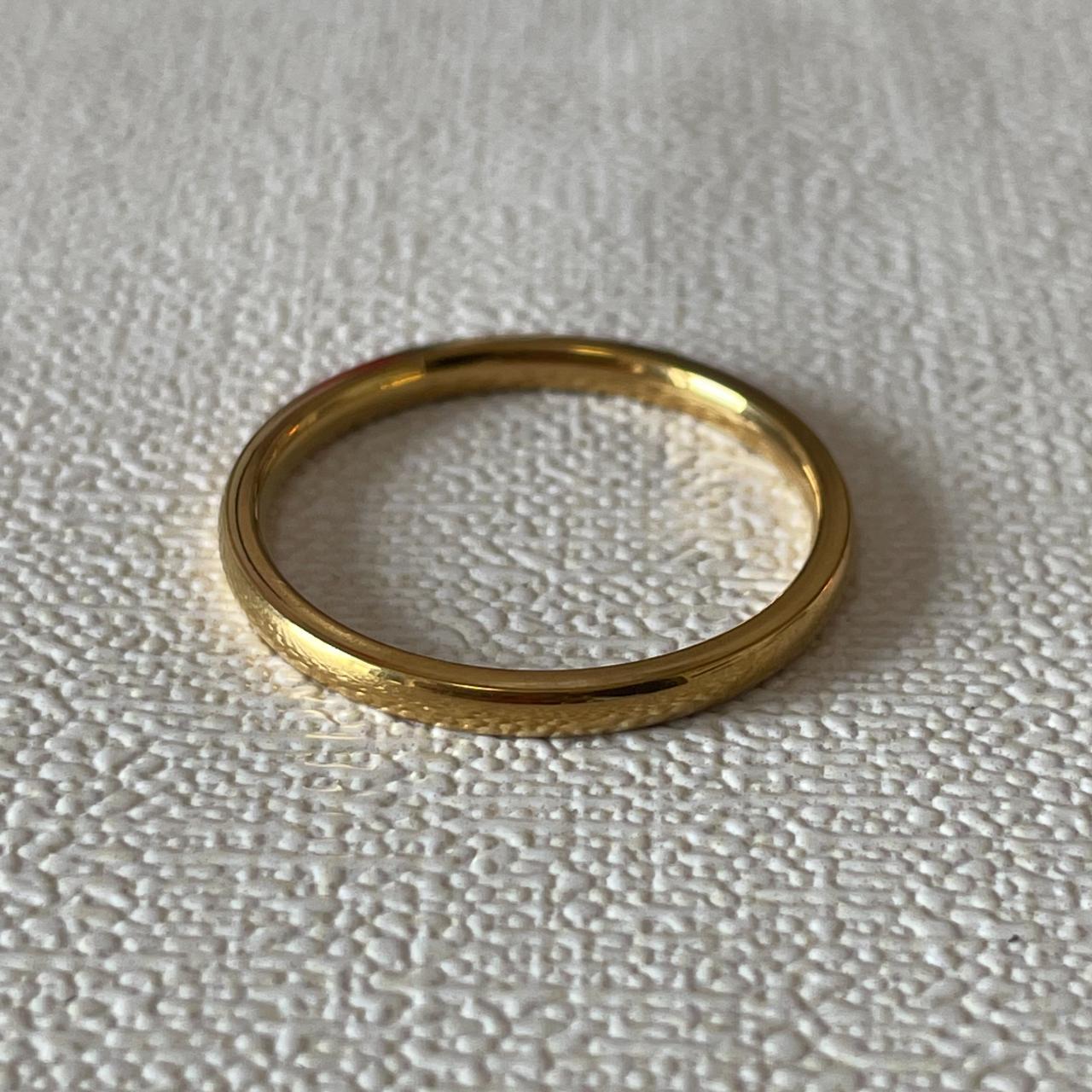 Stylish Stainless Steel Metal Ring for men and... - Depop